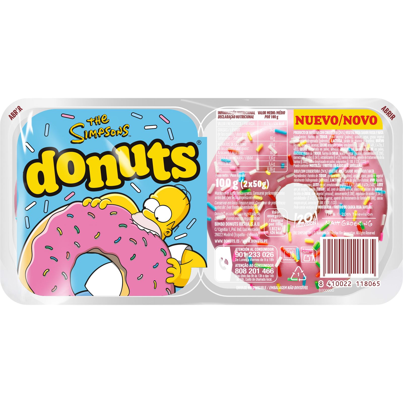 Donuts the Simpsons | Comunidad Valenciana y Región de Murcia
