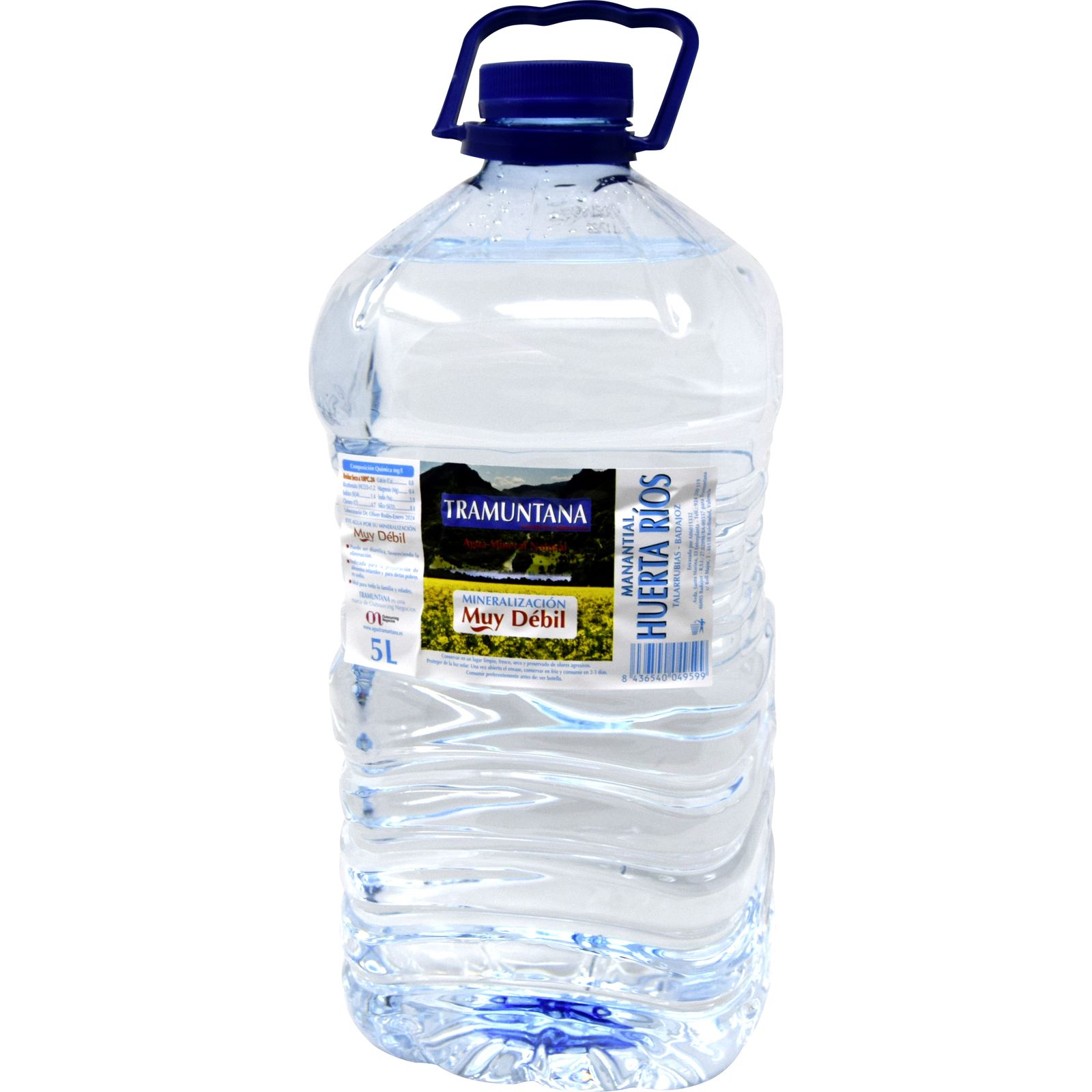 Agua Mineral Muy Débil | Comunidad Valenciana y Región de Murcia