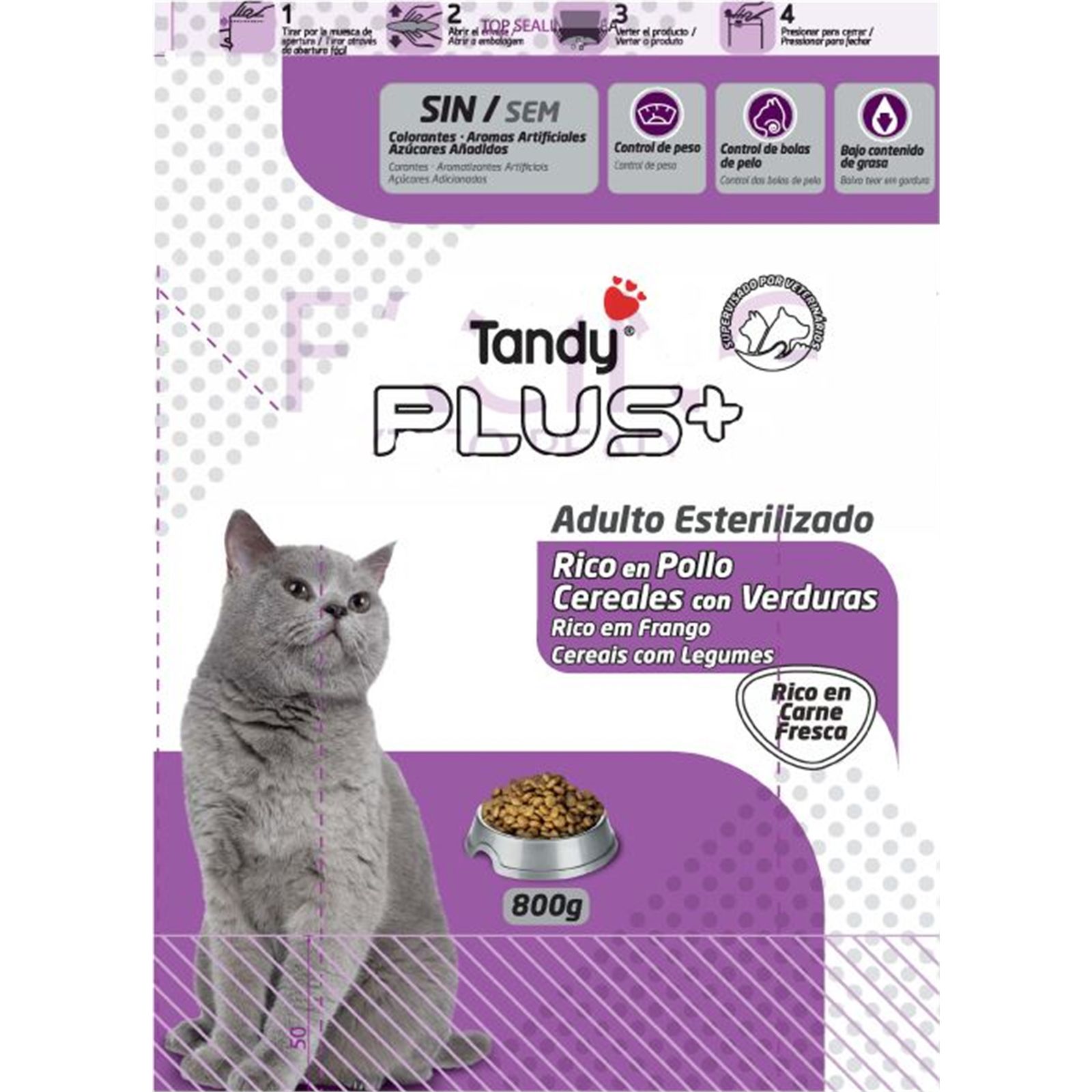 Comida Seca Gato Adulto Esterelizado Pollo, Cereal | Comunidad ...
